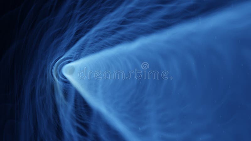 Space Tunnel into Hyperspace, Moving through Time and Space. Hyper-jump ...