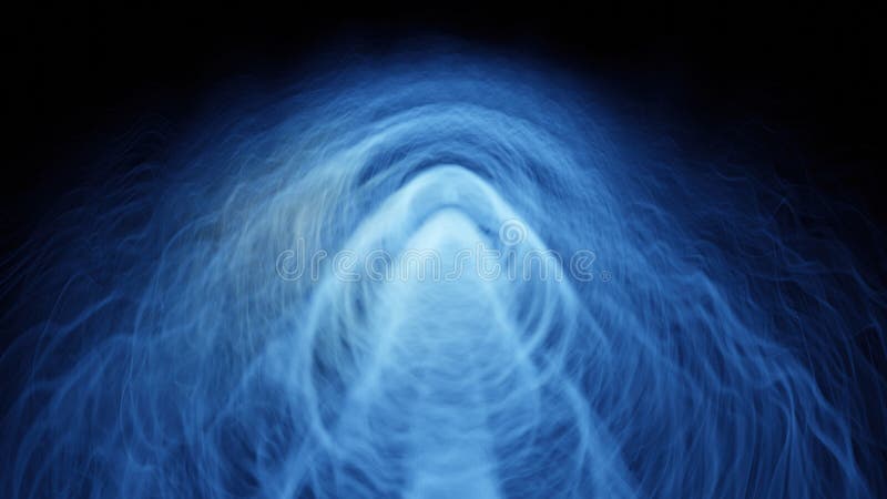 Space Tunnel into Hyperspace, Moving through Time and Space. Hyper-jump ...