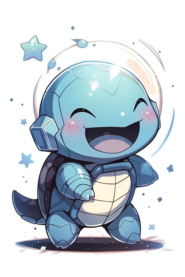 Space Turtles Cute Cartoon Character, Sticker Inspirations Stock ...