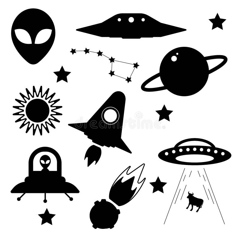 Aliens icons stock vector. Illustration of space, blue - 31763703 Aliens icons stock vector. Illustration of space, blue - 31763703