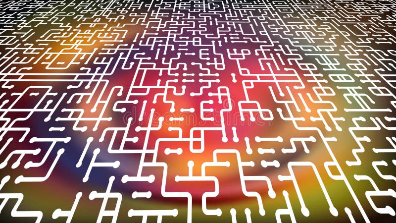 Space Universe Cosmos Technology PCB Abstract Background Stock Photo ...