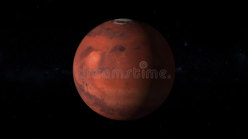 Space View on Planet Earth, Rotating 360 Degrees. Stock Footage - Video ...