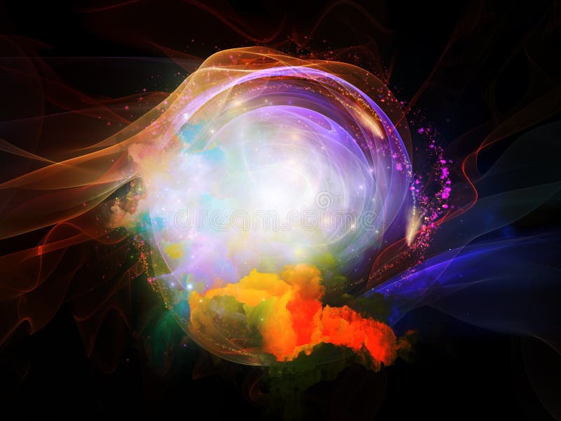 Space Vortex stock illustration. Illustration of oscillation - 39539212