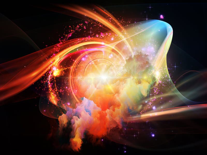 Space Vortex stock illustration. Illustration of burst - 39539215