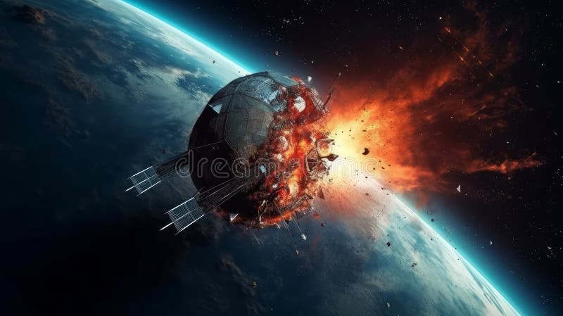 Space Wallpaper Rocket Launch Explosion with Fire Exploding ...