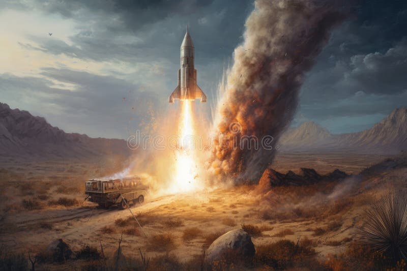 Space Wallpaper Rocket Launch Explosion with Fire Exploding ...