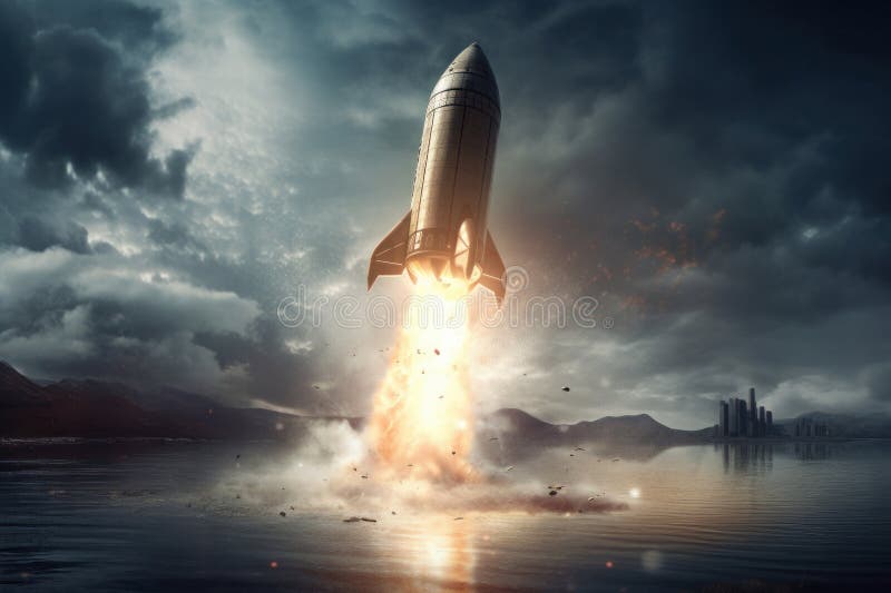 Space Wallpaper Rocket Launch Explosion with Fire Exploding ...