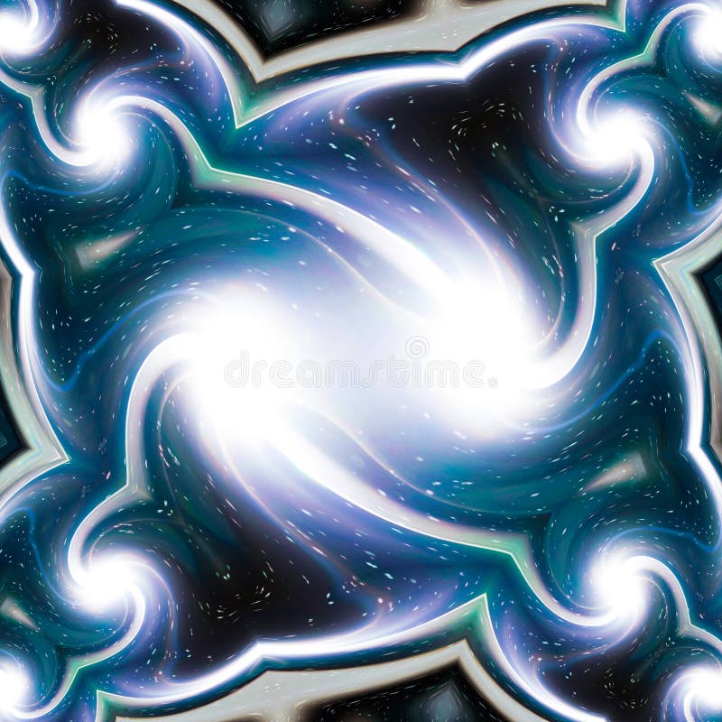 Space Warp Abstract Web Background Stock Illustration - Illustration of ...