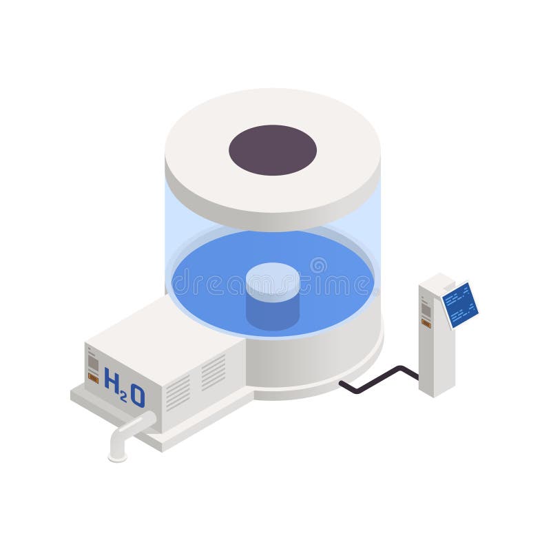 Space Water Tank Composition Stock Vector - Illustration of hitech ...