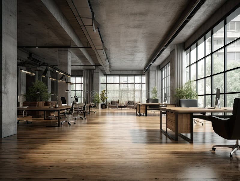 A Space Where Creativity Flows. Still Life Shot of a Modern Office ...