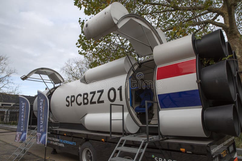 Spacebuzz Rocket at Amsterdam the Netherlands 8-11-2022 Editorial Photo ...