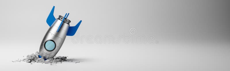 Fallen Rocket Stock Illustrations – 64 Fallen Rocket Stock ...