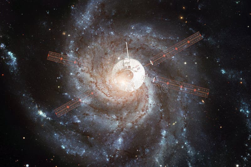 Spacecraft Launch into Space. Beauty of Outer Space Stock Image - Image ...