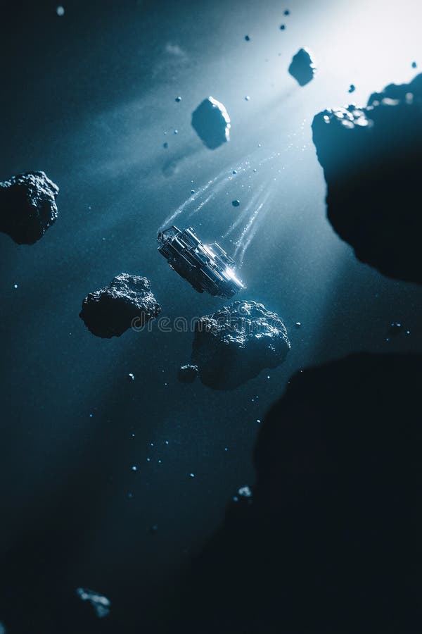Spacecraft Navigating through the Asteroid Belt Mapping Future ...