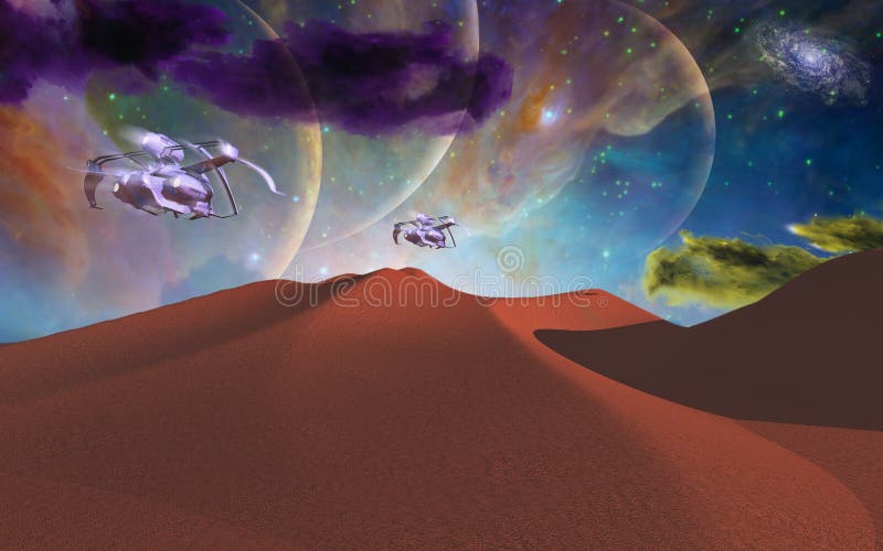 Space journey stock illustration. Illustration of orbit - 112104929