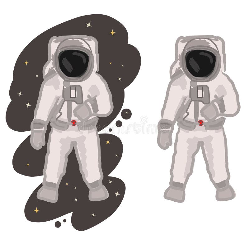 Spaceman stock illustration. Illustration of human, adventure - 21432584