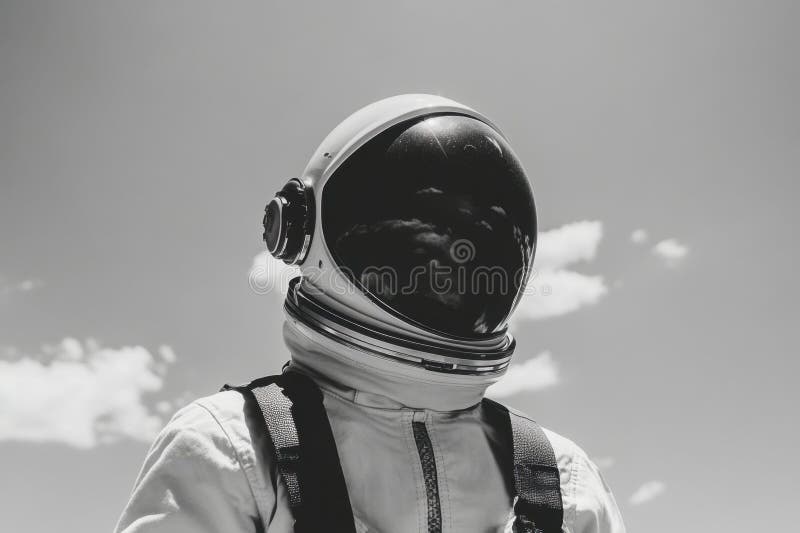 Spaceman.Generative AI Illustration Stock Illustration - Illustration ...