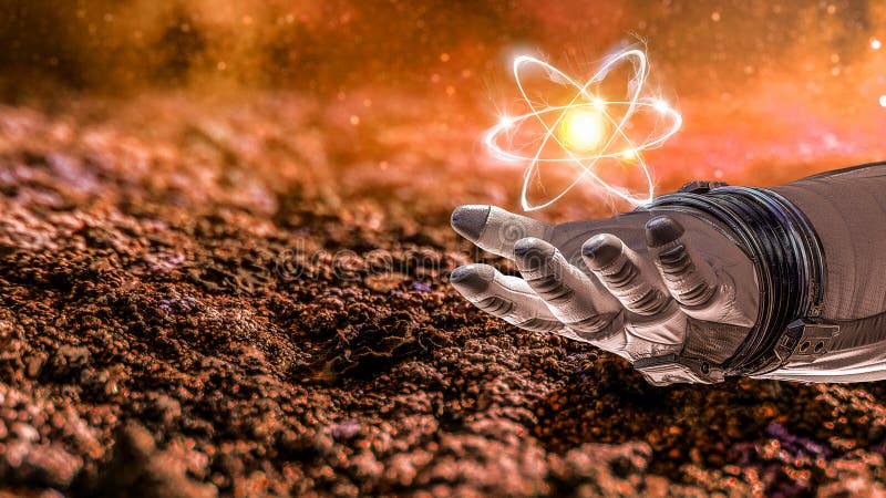 Humankind Universe and Science Stock Photo - Image of space, power ...