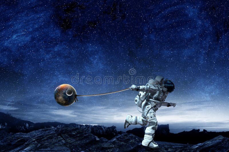 Astronaut Pulling Stock Photos - Free & Royalty-Free Stock Photos from ...