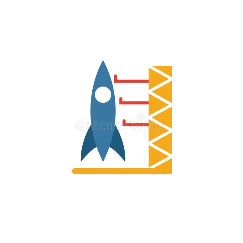 Spaceport Icon. Simple Element from Space Icons Collection Stock ...