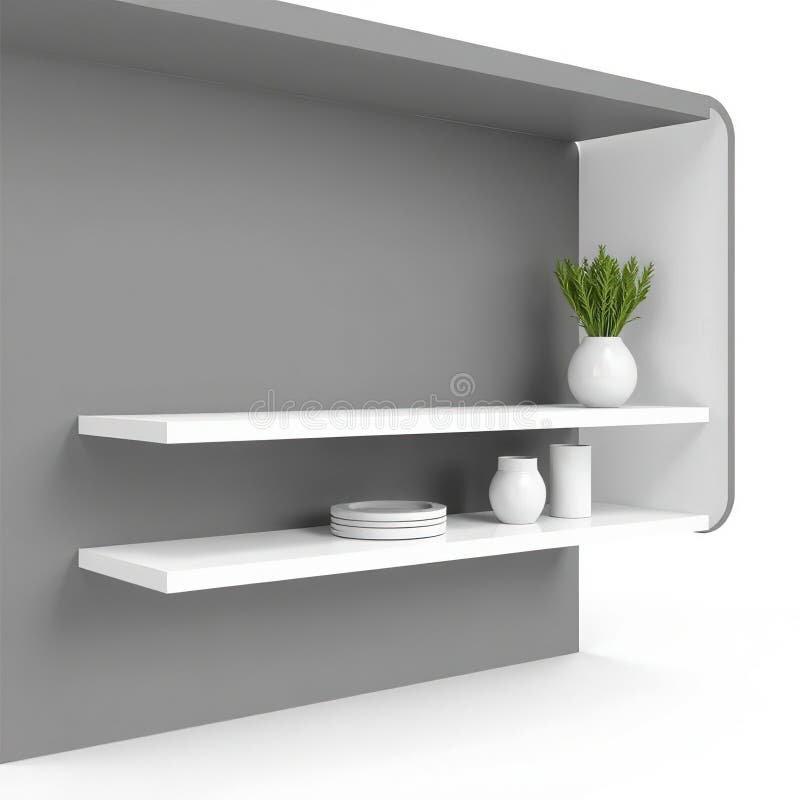 SpaceSaving Minimalist Shelf Design Modern Storage Solutions for Small ...