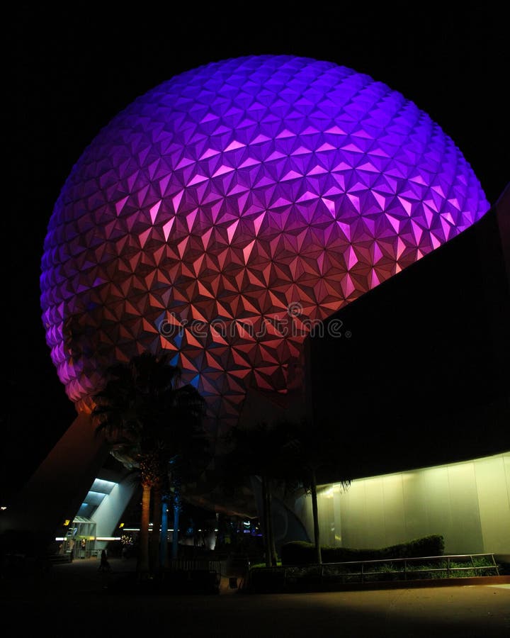 Spaceship Earth, Epcot Center, Orlando Florida Editorial Stock Image ...
