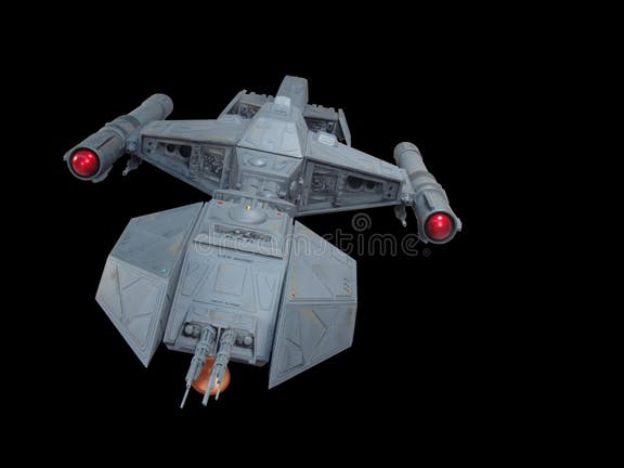 Spaceship front view 2 stock image. Image of craft, space - 17188429