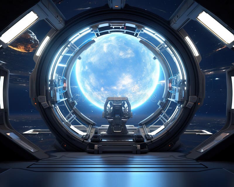 The Spaceship of the Future is in the Interior of the Space Station ...