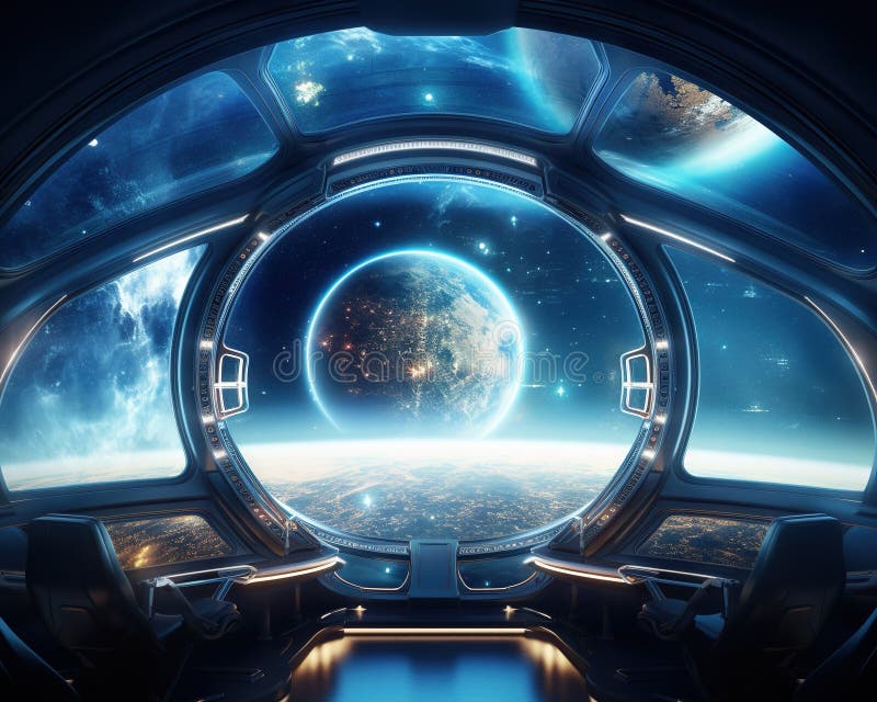 The Spaceship of the Future is in the Interior of the Space Station ...