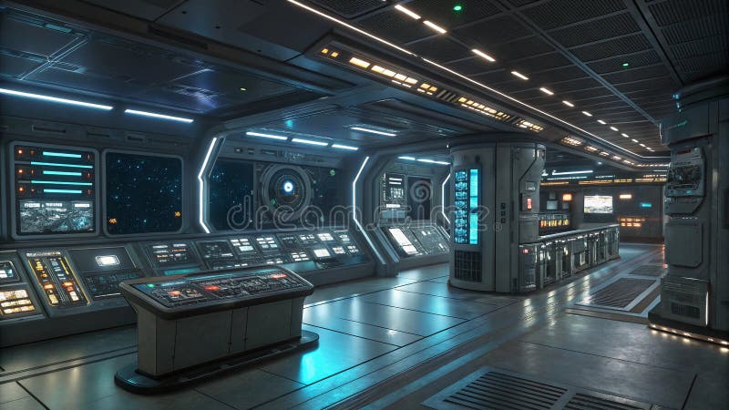 Station Command Center Design Concept Stock Illustrations – 318 Station ...
