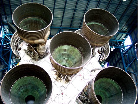 Spaceship Rear View stock photo. Image of universe, rockets - 200140