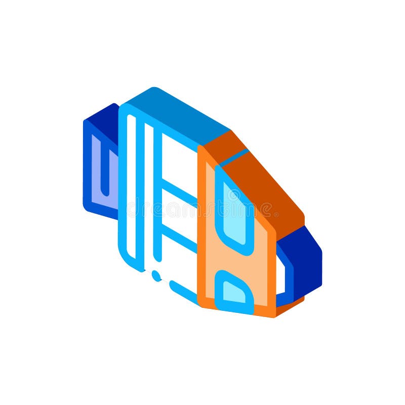 Spaceship Return Unit Isometric Icon Vector Illustration Stock Vector ...