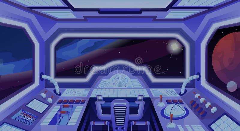 Cartoon Rocket Cockpit Stock Illustrations – 318 Cartoon Rocket Cockpit ...
