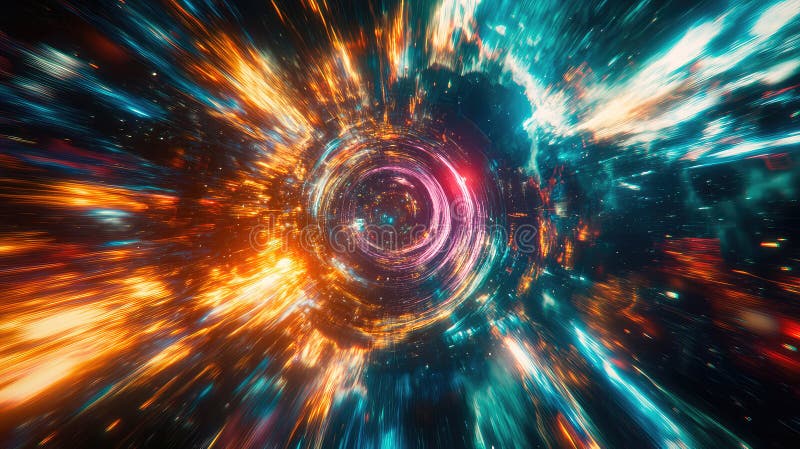 A Spaceship is Speeding at Light Speed through a Holographic Galactic ...