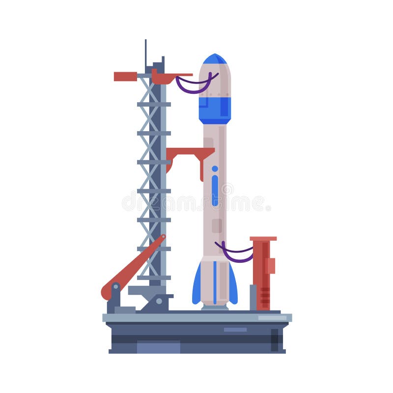 Rocket Launching Platform Stock Illustrations – 81 Rocket Launching ...