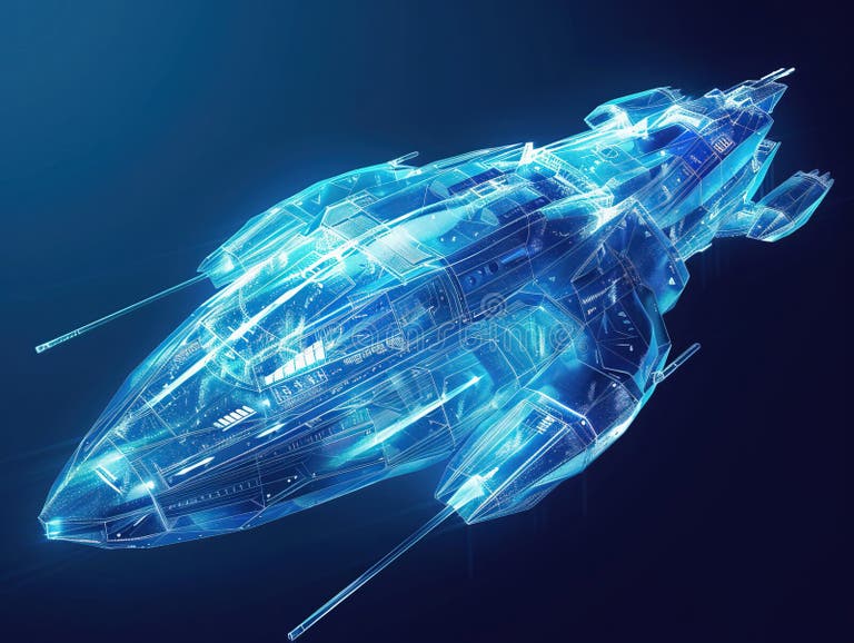 Spaceship Visualization with Augmented Reality Transparent Spaceship in ...