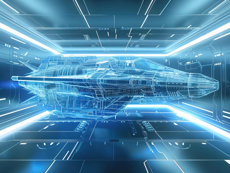 Spaceship Visualization with Augmented Reality Transparent Spaceship in ...