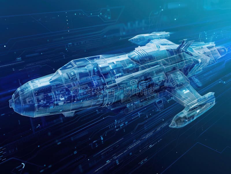 Spaceship Visualization with Augmented Reality Transparent Spaceship in ...