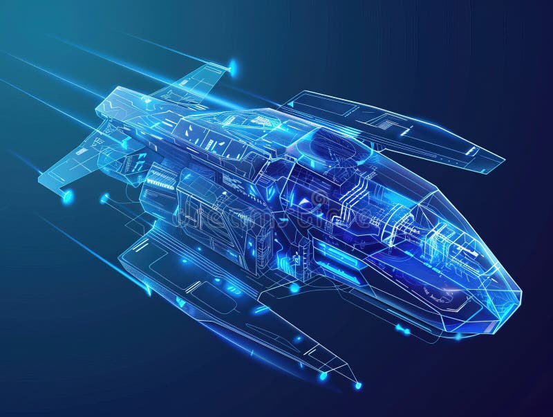 Spaceship Visualization with Augmented Reality Transparent Spaceship in ...