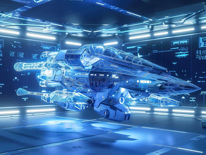 Spaceship Visualization with Augmented Reality Transparent Spaceship in ...