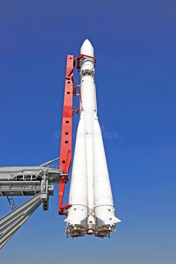 Spaceship Vostok stock photo. Image of cosmos, communications - 57741020