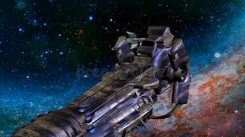 Spaceships attack stock footage. Video of cargo, explosion - 155018020