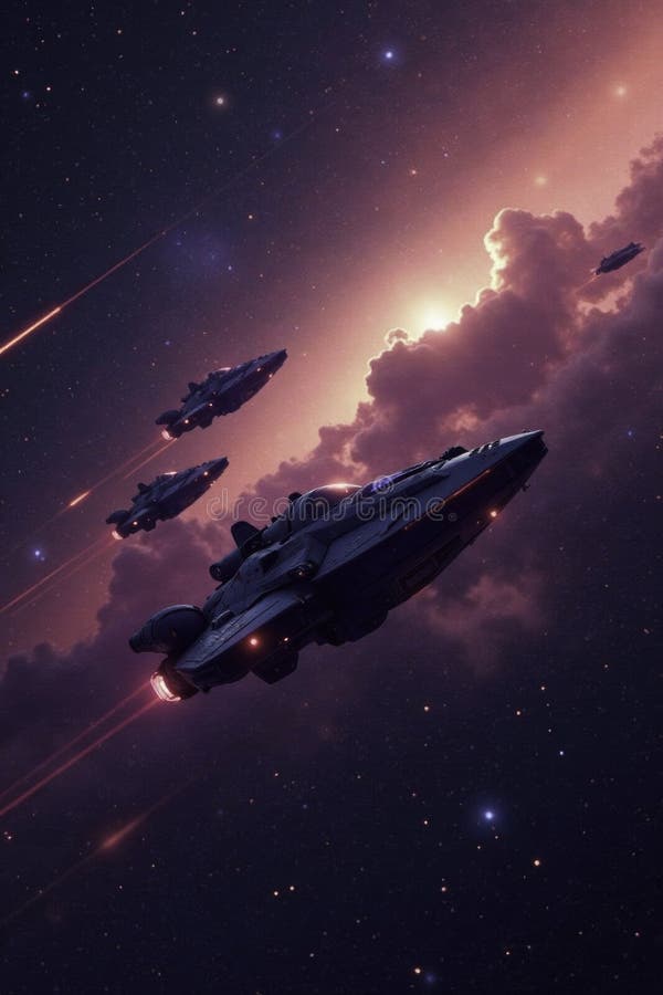 Spaceships in Formation Fly through Nebulae and Star Clusters ...