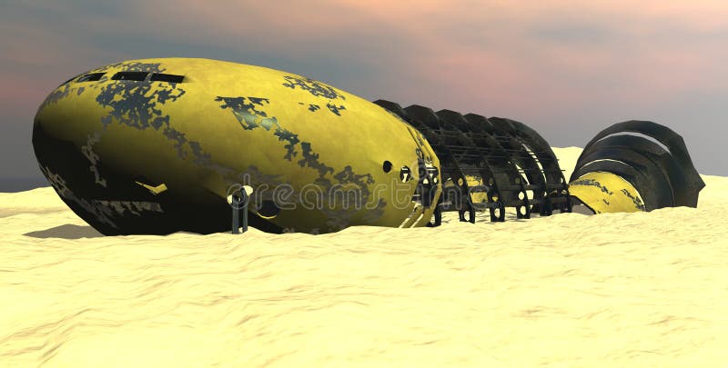 Spacewreck 4 stock illustration. Illustration of mission - 16811621