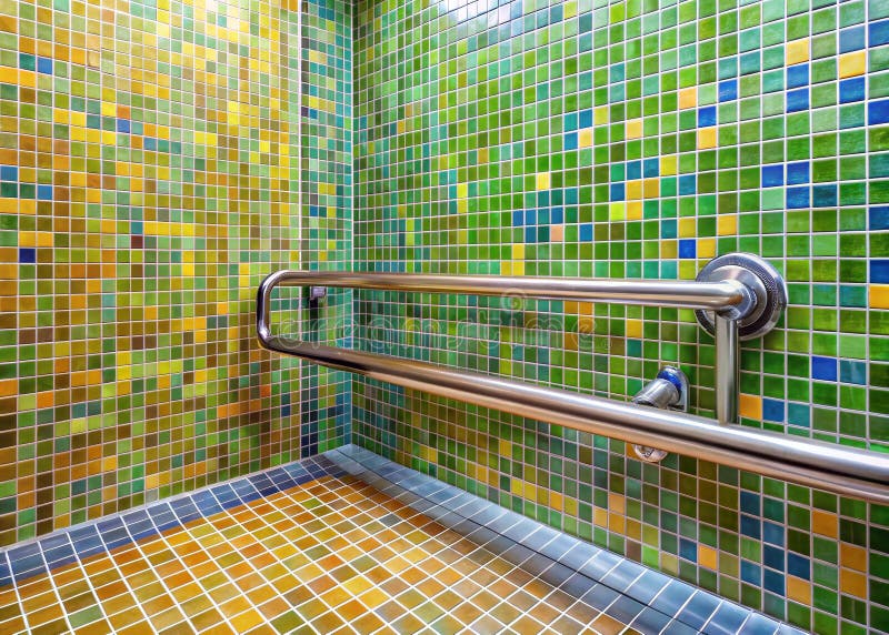 Spacious and Accessible Bathroom Large Tile Shower ADA Compliant ...