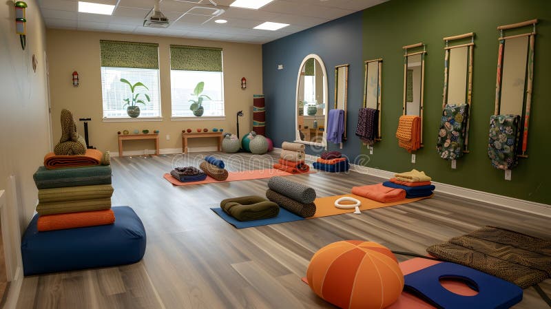 Adaptive Yoga Studio Stock Illustrations – 11 Adaptive Yoga Studio ...