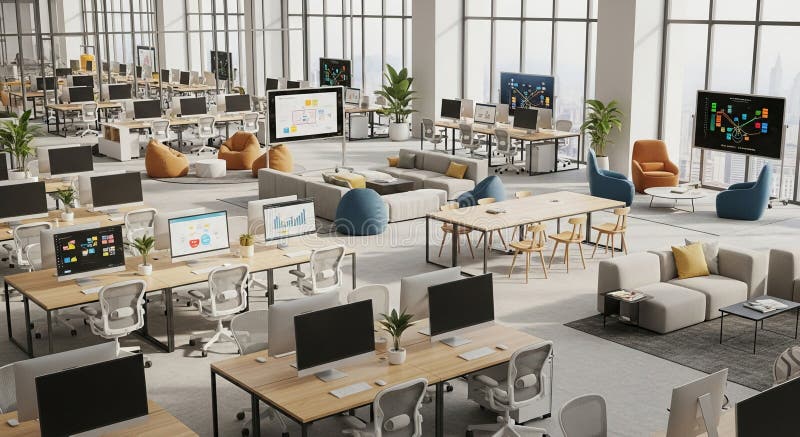 Collaborative Zones Stock Illustrations – 199 Collaborative Zones Stock ...