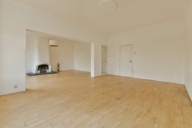 Spacious empty room stock photo. Image of spacious, home - 253716296