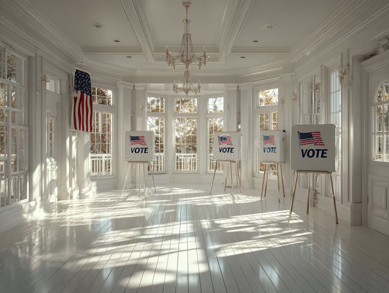 A Spacious, High-ceilinged Room with Crown Molding and Multiple Large ...