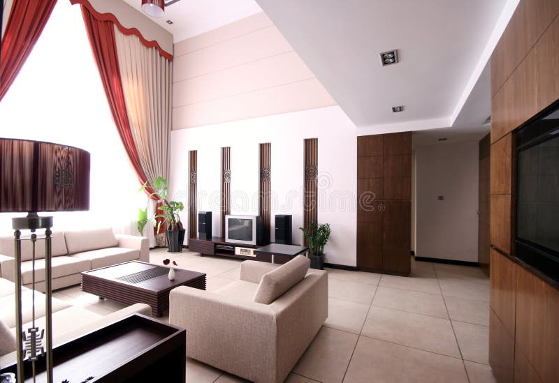 Spacious home stock image. Image of rooms, decoration - 7726447